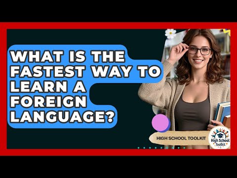 What Is The Fastest Way To Learn A Foreign Language? - High School Toolkit