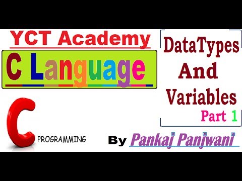Learn C Programming In Hindi | Datatypes and Variables Part 1 - Mind Luster