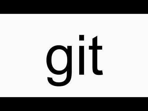 How to pronounce git