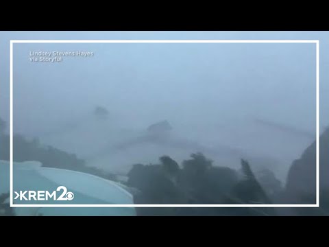 Helene strengthens to a Category 4 hurricane as it nears Florida's Gulf Coast