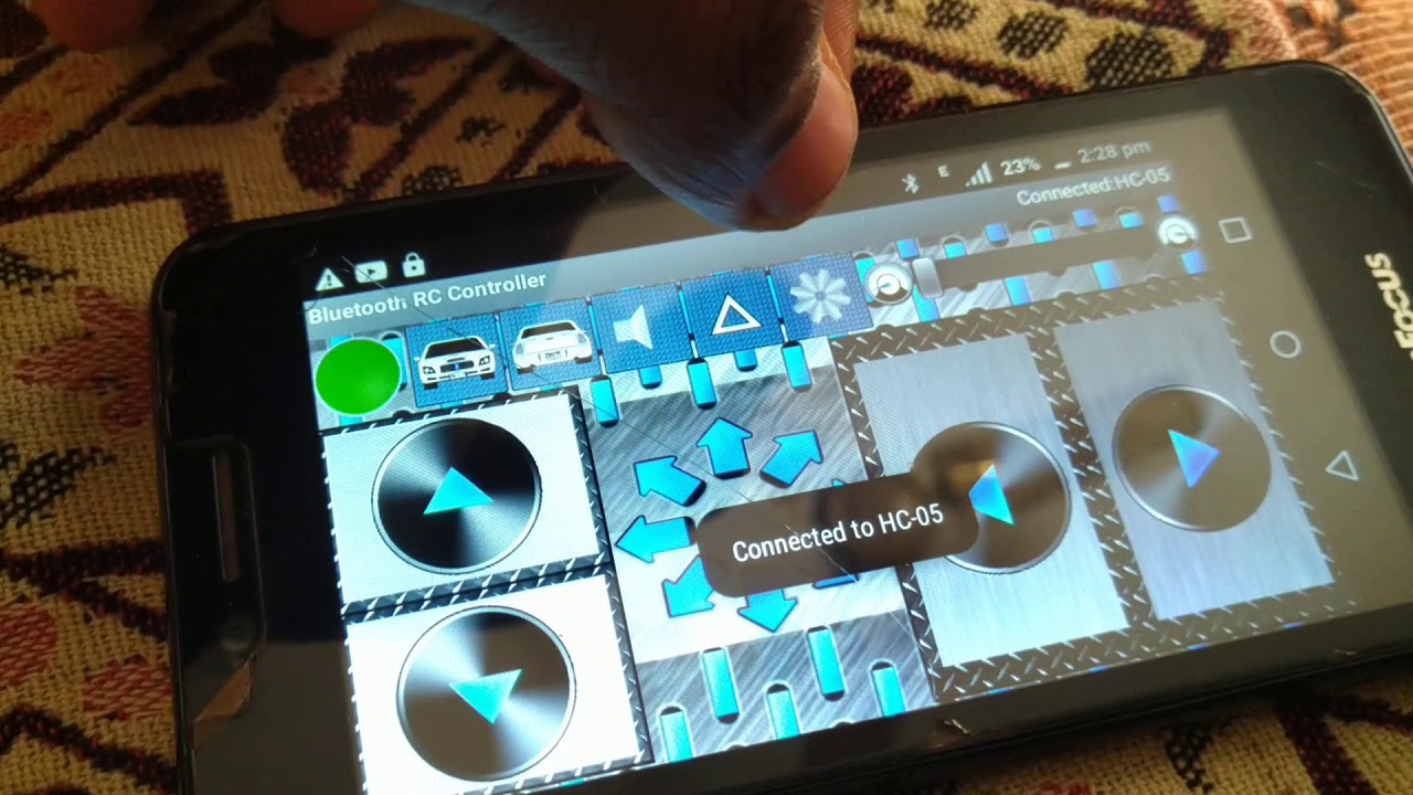 rc car using 8051 mini project