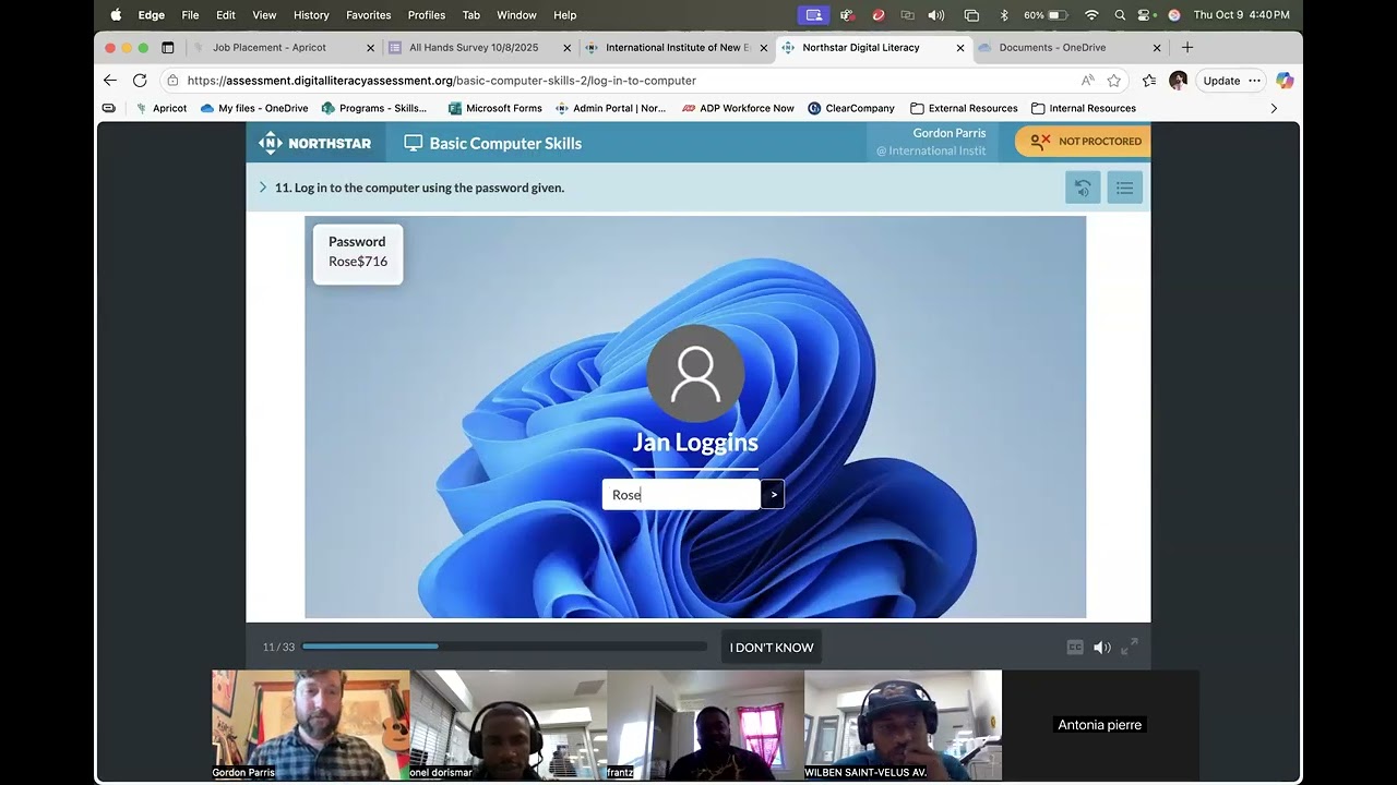 Basic Computer Skills - Northstar Digital Literacy