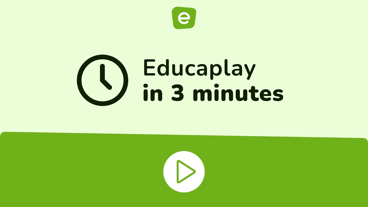 Educaplay in 3 minutes