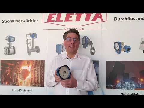 Eletta flow monitor S-series - local display with two switches