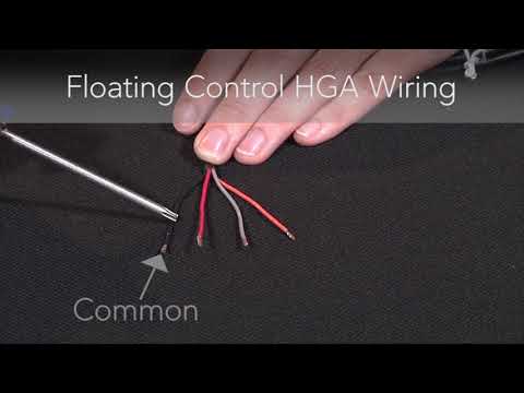 How to Wire a Johnson Controls 9300 Series Non Failsafe Actuator