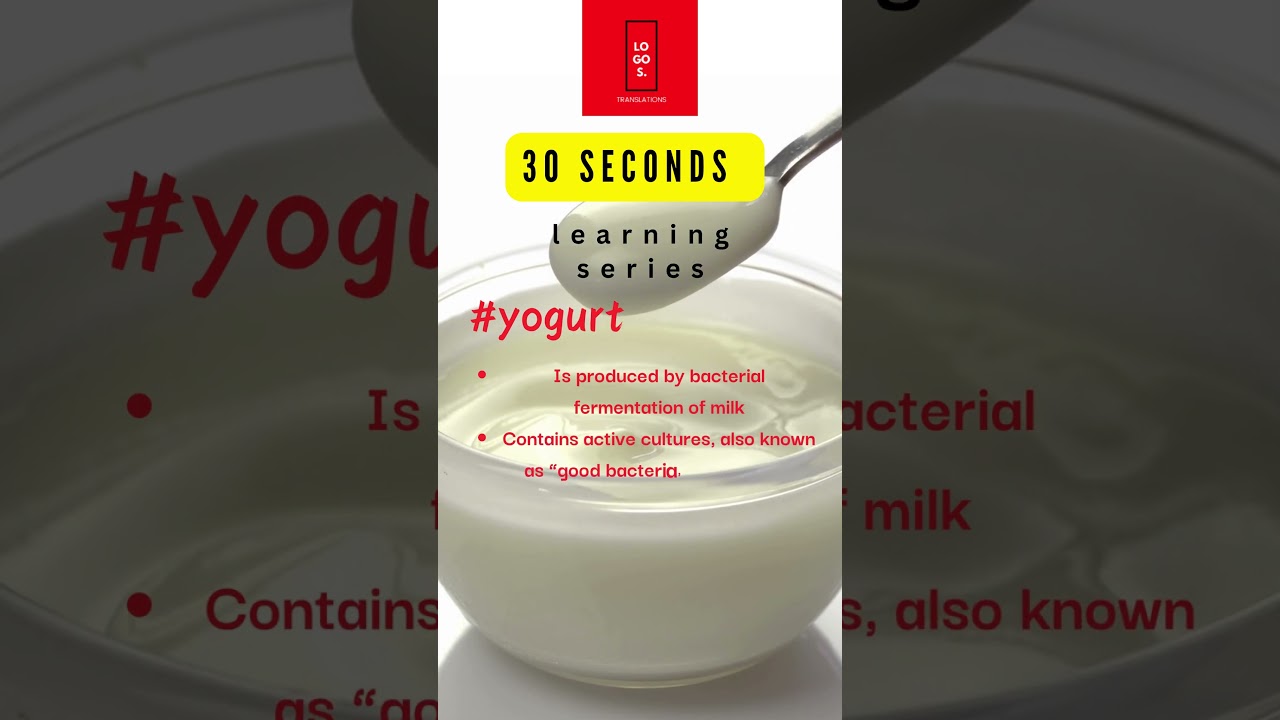 #30secondslearningseries. Fun Facts with Logos.Translations. Learn and educate yourself!