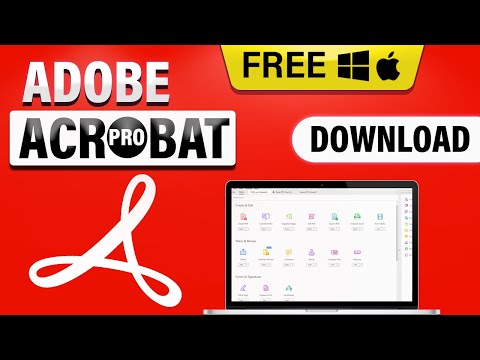 2025 Adobe Acrobat Pro FREE DOWNLOAD For PC/Mac/Laptop