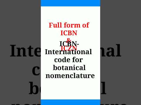 Full form of ICBN and ICZN 🔥🔥 #exam #aaims #shorts #shortvideo #education