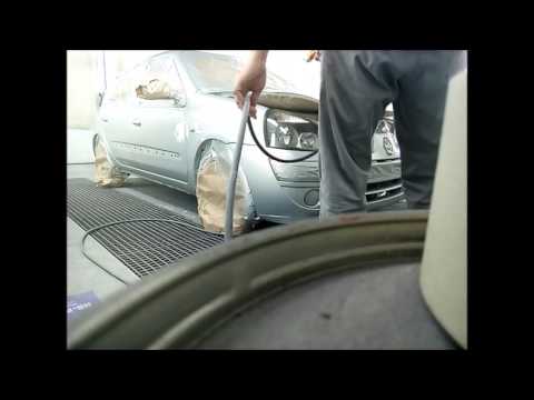 Renault Clio painting with Spies Hecker code 632+Duxone 1048 Voc clear