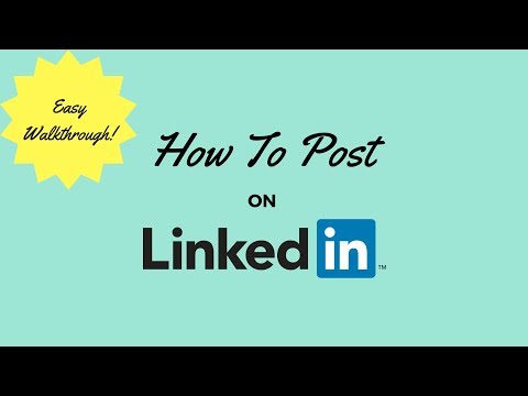 How To Publish Your First LinkedIn Post Article on Their NEW Platform