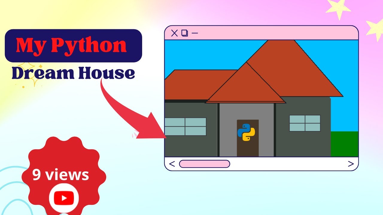 best python house|| Python turtle for dummies