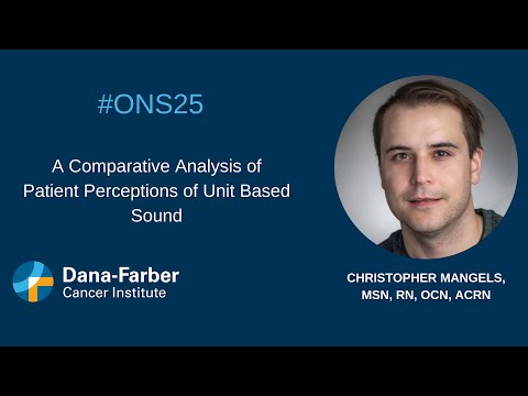 ONS 2025: Chris Mangels, MSN | Dana-Farber Cancer Institute