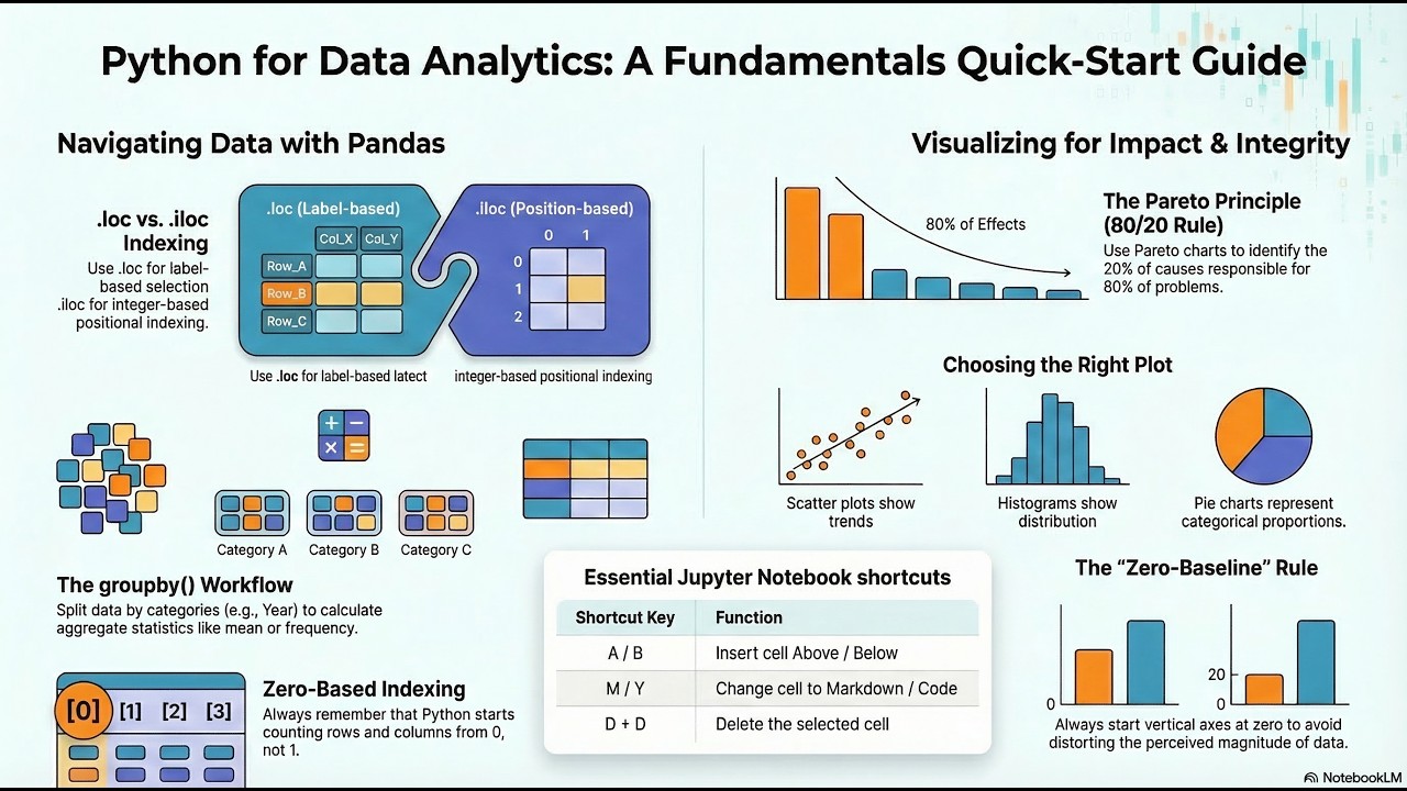 Lec 02: Python Fundamentals | #dataanalytics #datascience  #notebooklm #google