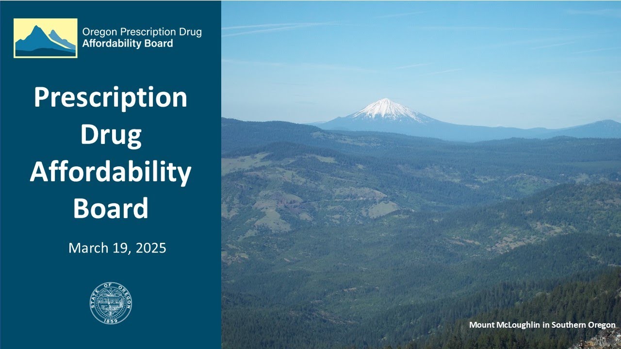 Prescription Drug Affordability Board Activity through March 31, 2025 ...