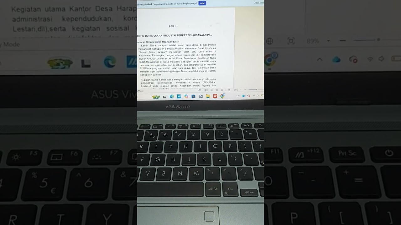 Edit bab 1 laporan pkl