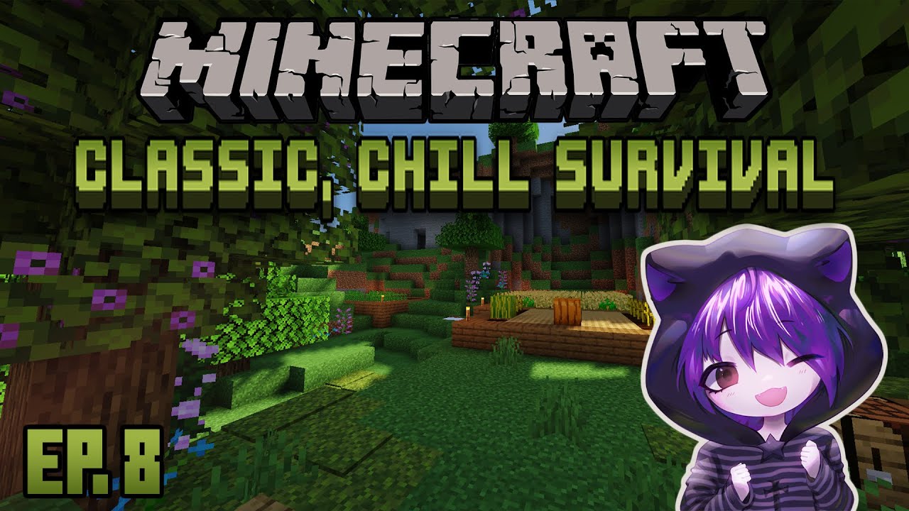 farming and chatting :3 chill minecraft let’s play to relax, study, sleep to