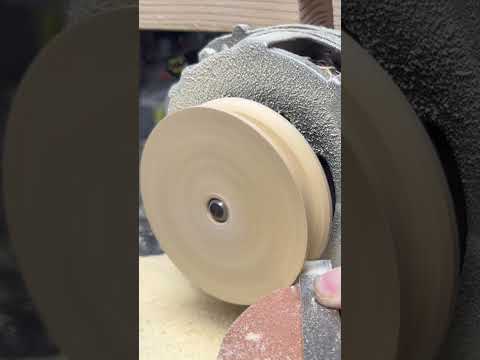 Turning a V-Belt Pulley