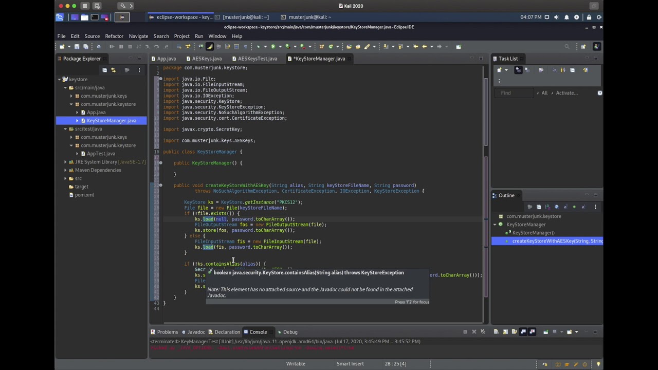 Securing Java Applications Part 2: Creating A Java KeyStore