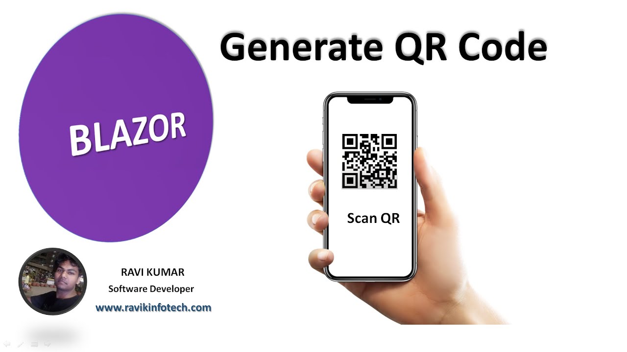 Generate QR Code in Asp.Net Core MVC using Bitmap