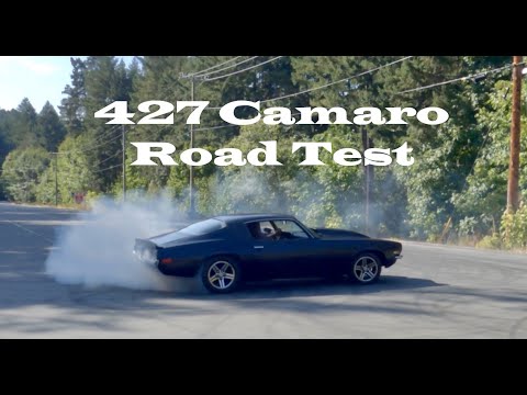 1970 Camaro 427 small block - road test