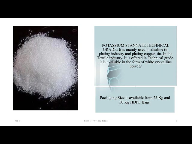 Stannate - Sodium Stannate Technical Manufacturer from Hyderabad