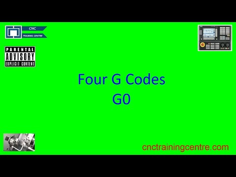 Main Four G Codes G0 Rapid Traverse