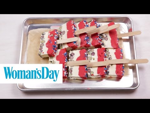 Best Patriotic Ice Pops Recipe - How to Make Patriotic Ice Pops