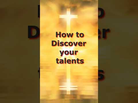 How to discover your talents bible verse
