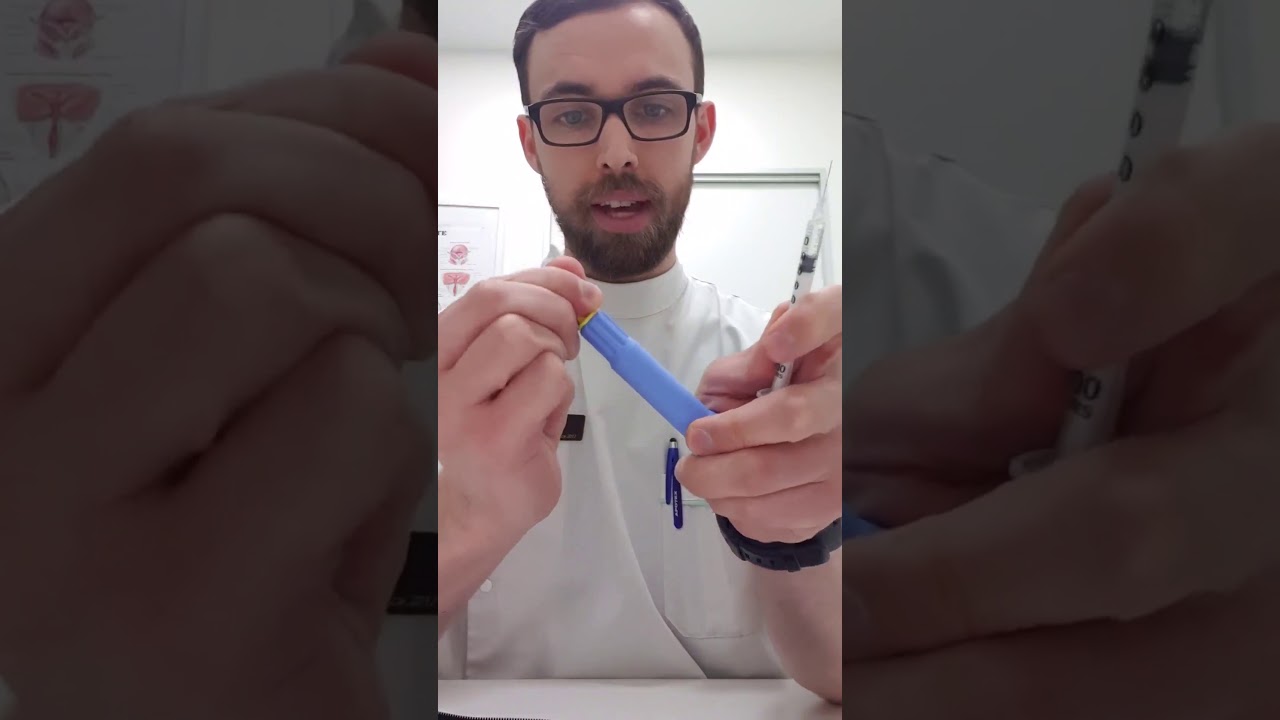How to use the Autoject 2 for an intracavernosal injection by Mens Health Pharmacist Tim