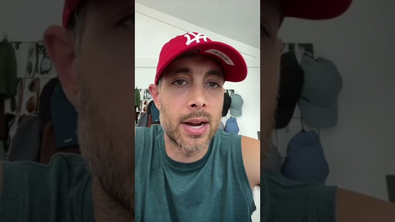 Too-Tall Baseball Caps? | What I Fixed 😎 #shortsvideo #menswear