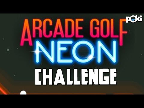Hole-in-One! Arcade Golf Neon Poki Challenge!
