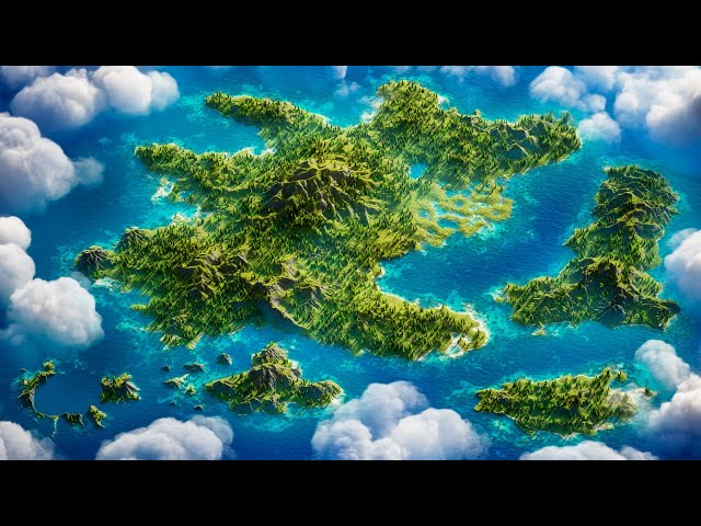 Survival Island | 2500x2500 Custom Survival World 1.21 | DOWNLOAD ...