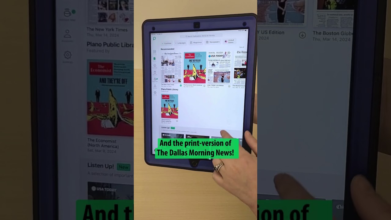 The New York Times & Dallas Morning News on PressReader | Access with your Plano Public Library card
