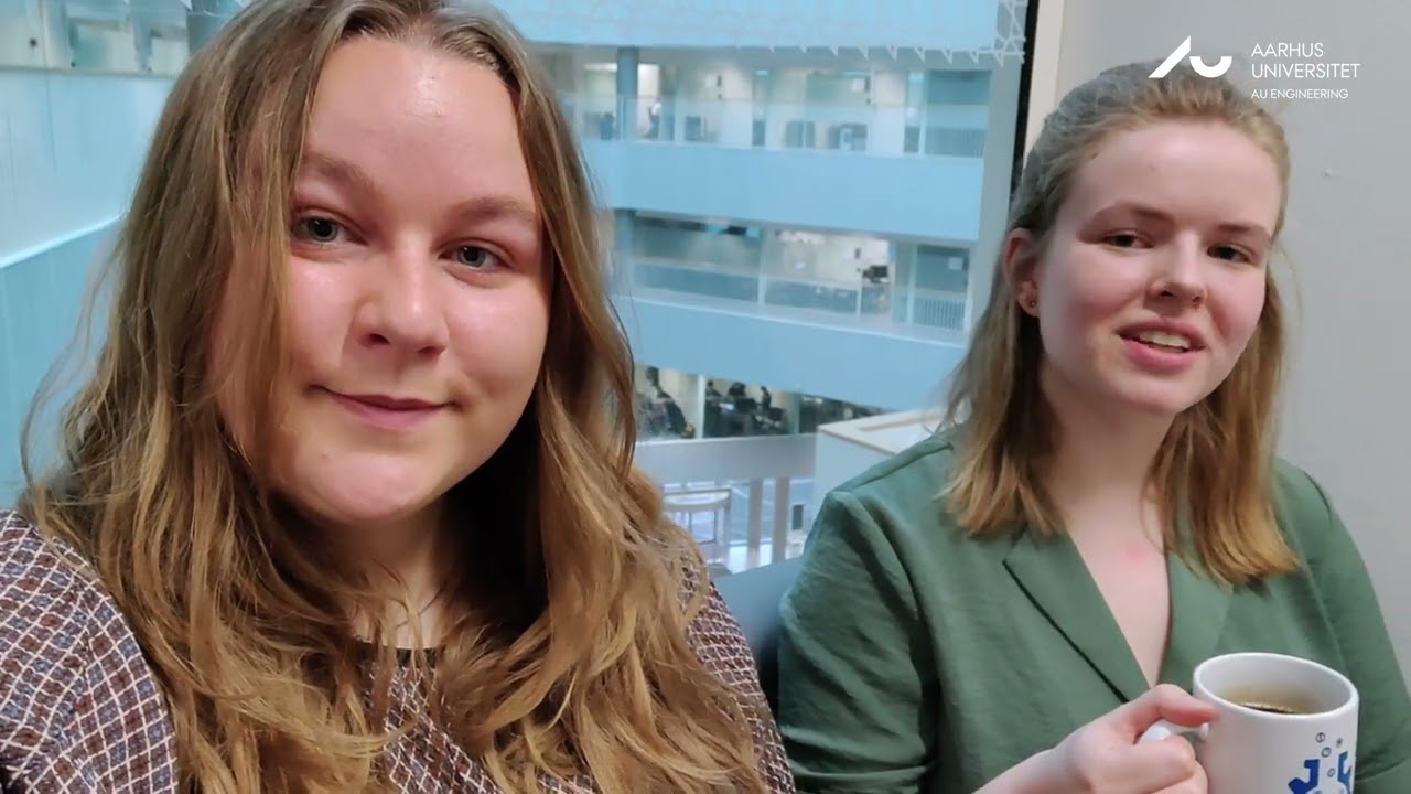 Maja and Maja are working on recycling plastics at Aarhus University