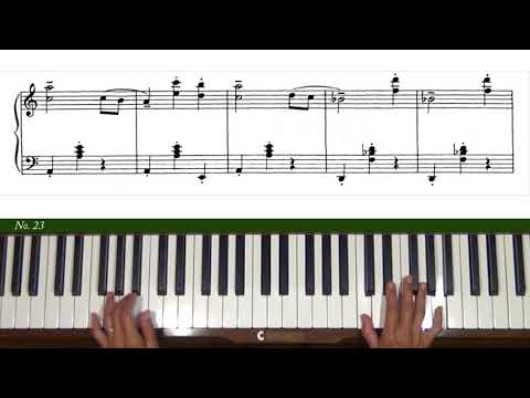 Kabalevsky 24 Pieces for Children Op. 39, No. 22 to 24 Piano Tutorial