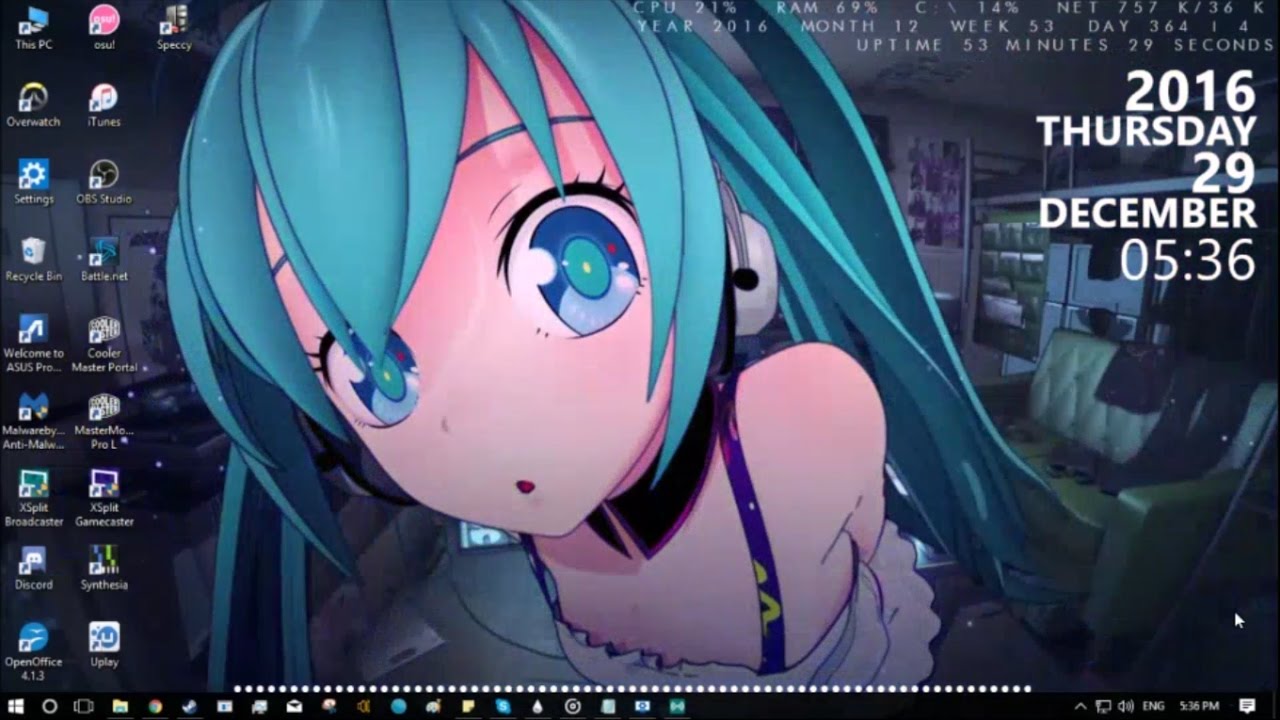Wallpaper Engine - Hatsune Miku