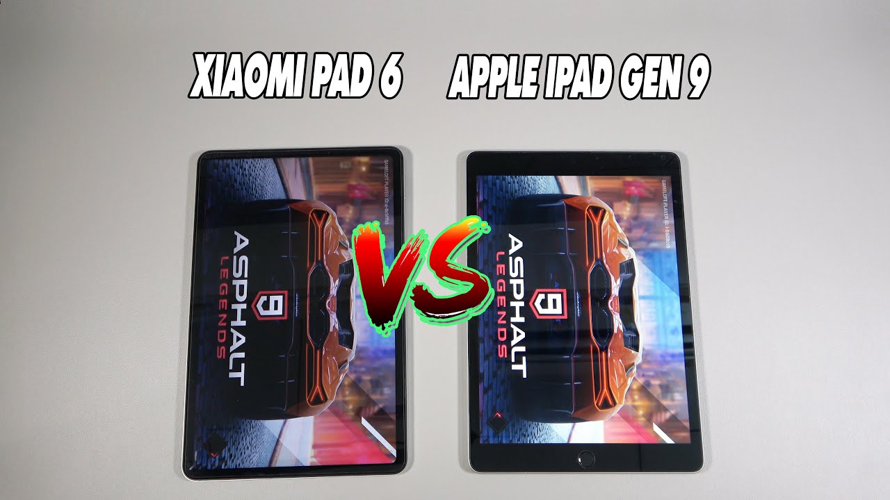 Xiaomi Pad 6 vs Apple iPad Gen 9 | SpeedTest & camera comparison