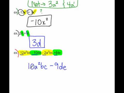 Distributive Property & Combining Like Terms | Algebra 1A Flipped Classroom
