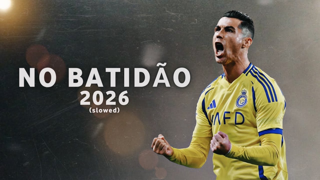 Cristiano Ronaldo 2026 ❯ NO BATIDÃO (slowed) | Skills & Goals | HD