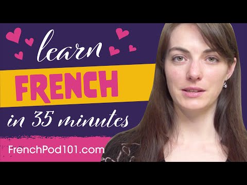All Romantic Expressions You Need in French! Learn French in 35 Minutes!