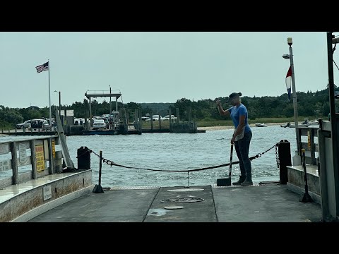 Edgartown to Chappaquiddick on the Chappy Ferry