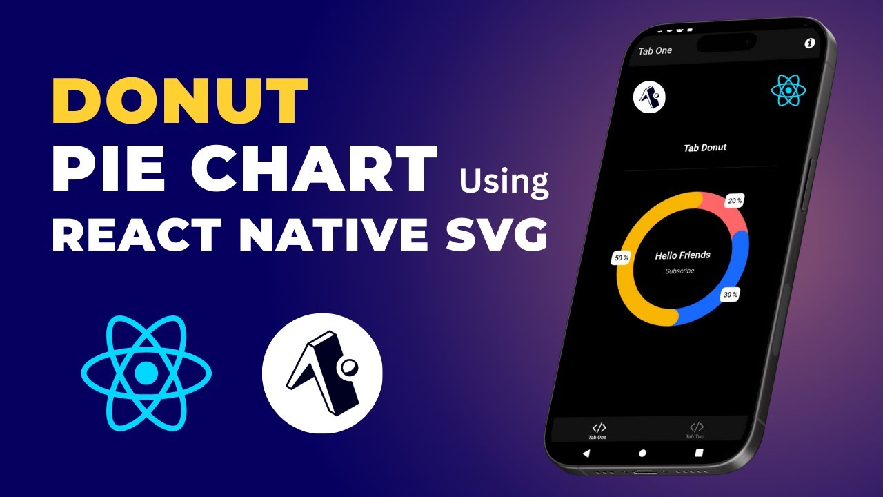React Native Donut Chart with React Native SVG