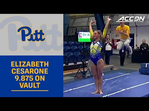Pitt's Elizabeth Cesarone Claims The Top Spot On Vault