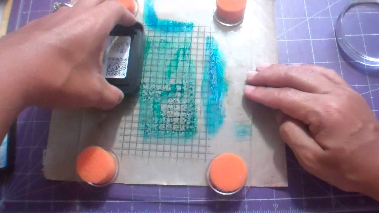 Gradient Distress ink Background part 1