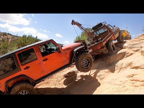 Jeep Wrangler Is a High-Profile Passenger in Crazy Off-Road Rescue ...