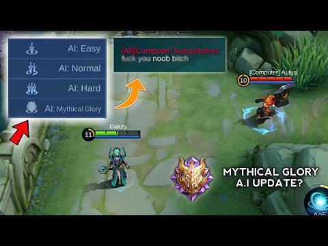 new toxic "mythical glory" A.I update?