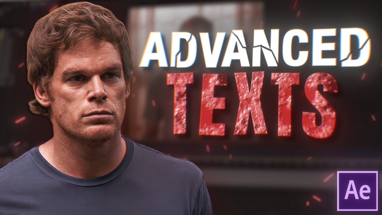 4 ADVANCED Text Effects I After Effects Tutorial