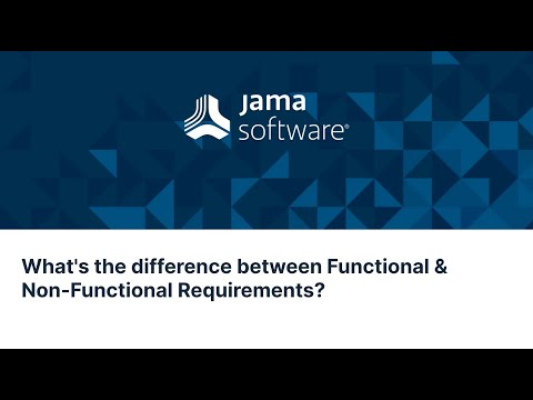 What's the difference between Functional & Non-Functional Requirements?