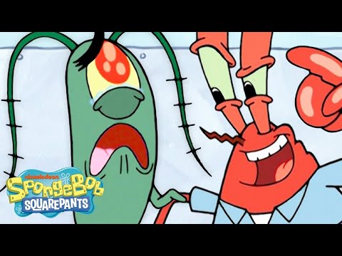 Plankton Falling Off HARD for 60 Minutes Straight 😩 | SpongeBob