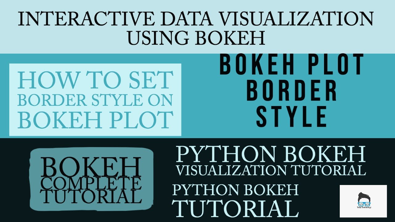 Python Bokeh Interactive Data Visualization Tutorial|Bokeh Plot Border Styling|Part:7